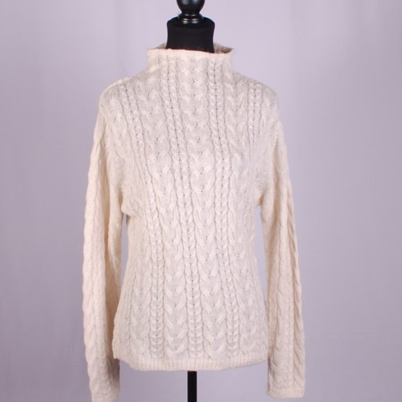 SOL | Sweaters | Euc Sol Alpaca 0 Baby Alpaca Funnel Neck Sweater Sz Xl ...